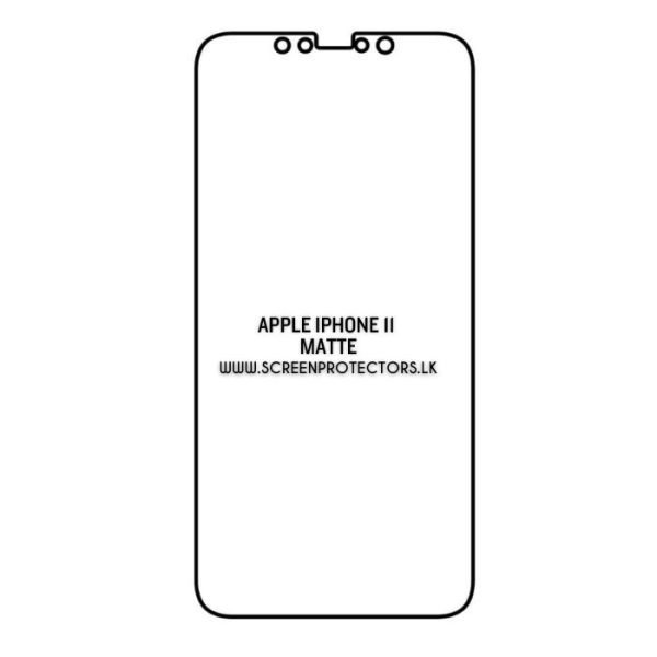 Apple iPhone 11 Hydrogel Protectors | Screen Protector + Back Protector ...