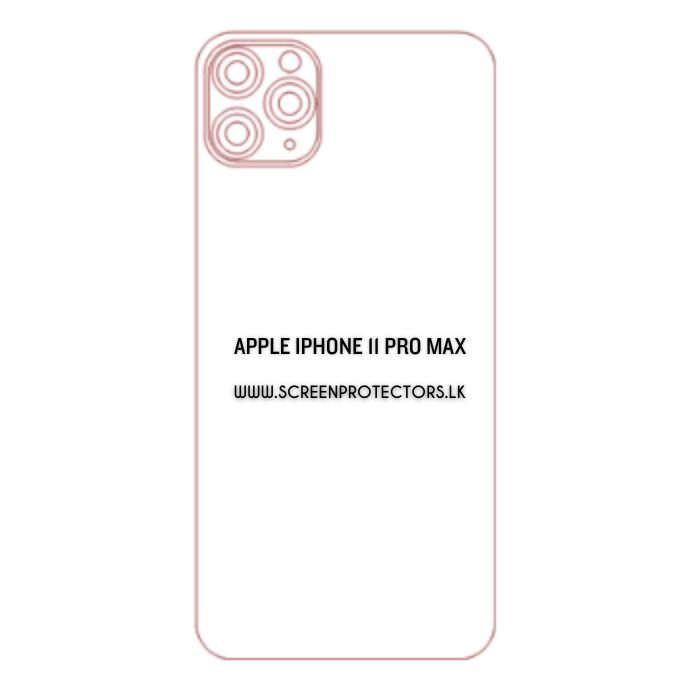 Apple iPhone 11 Pro Max Hydrogel Protectors | Screen Protector + Back ...