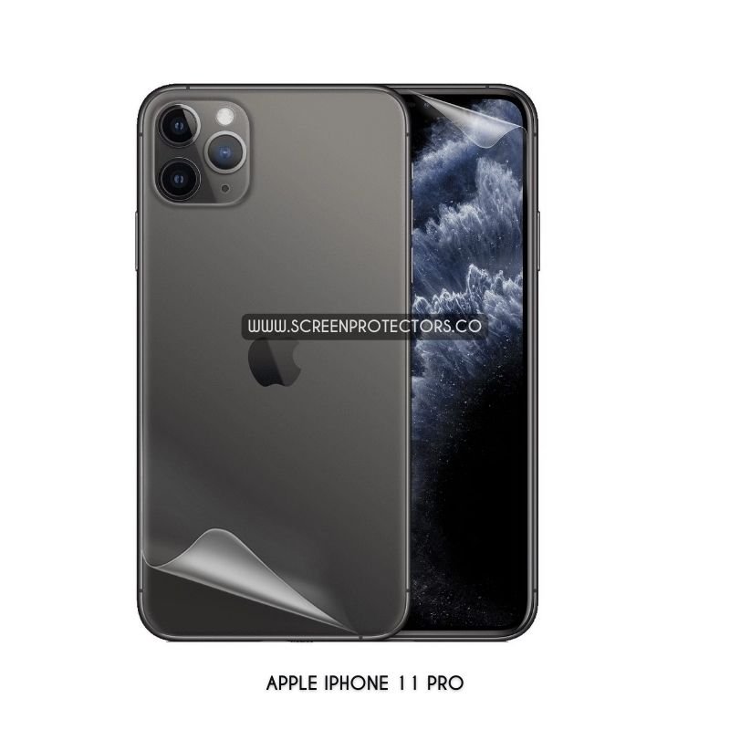 Apple iPhone 11 Pro Hydrogel Protectors | Screen Protector + Back ...