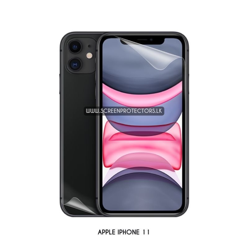 Apple iPhone 11 Hydrogel Protectors | Screen Protector + Back Protector ...