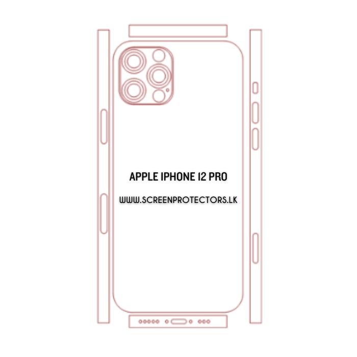 Apple iPhone 12 Pro Hydrogel Protectors | Screen Protector + Back ...