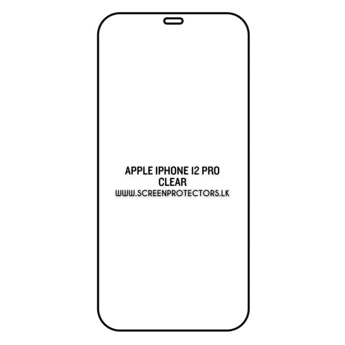 Apple iPhone 12 Pro Hydrogel Protectors | Screen Protector + Back ...