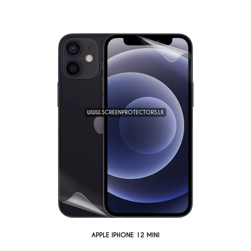 Apple iPhone 12 Mini Hydrogel Protectors | Screen Protector + Back ...
