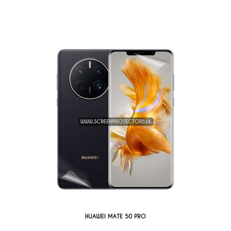 Huawei Mate 50 Pro Hydrogel Protectors | Screen Protector + Back ...
