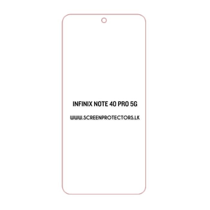 Infinix Note 40 Pro 5G Hydrogel Protector | Screen Protection ...