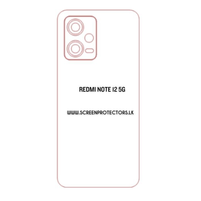 Redmi Note 12 5G Hydrogel Protectors | Screen Protector + Back ...