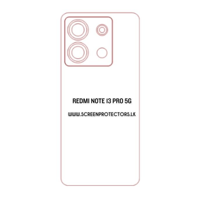 Redmi Note 13 Pro 5G Hydrogel Protectors | Screen Protector + Back ...