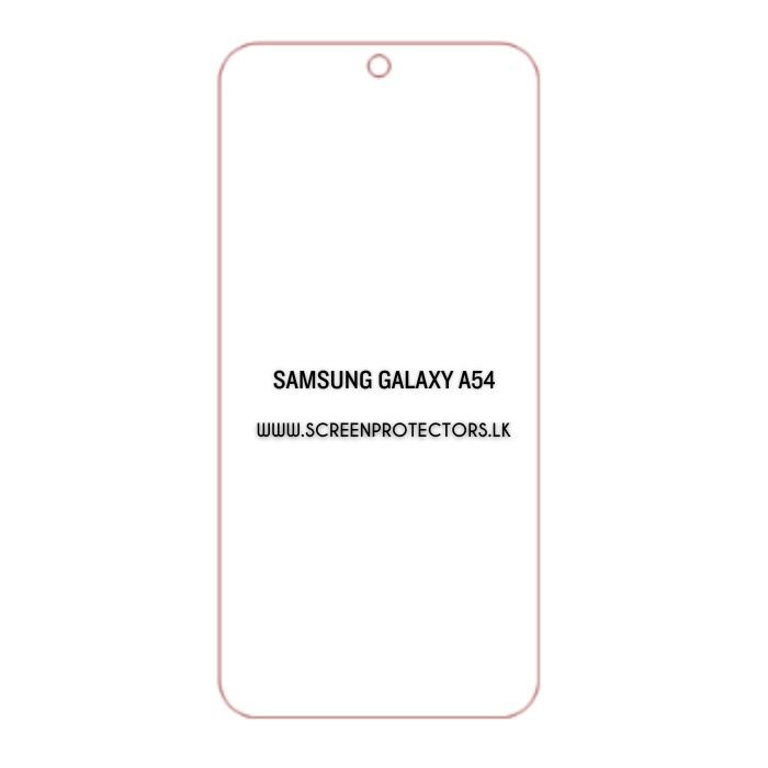 Samsung Galaxy A54 Hydrogel Protectors | Screen Protector + Back ...