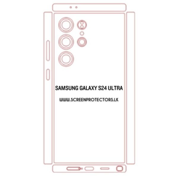 Samsung Galaxy S24 Ultra Hydrogel Protectors | Screen Protector + Back ...