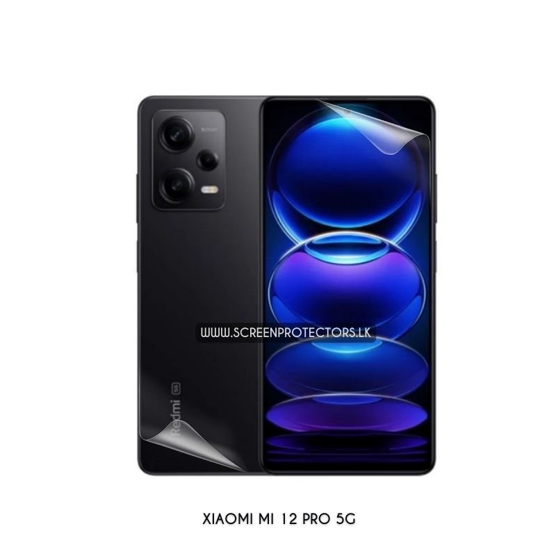 Xiaomi Mi 12 Pro 5G Hydrogel Protectors | Screen Protector + Back ...