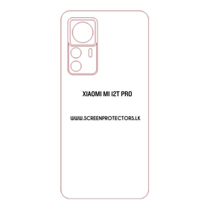 Xiaomi Mi 12T Pro Hydrogel Protectors | Screen Protector + Back ...