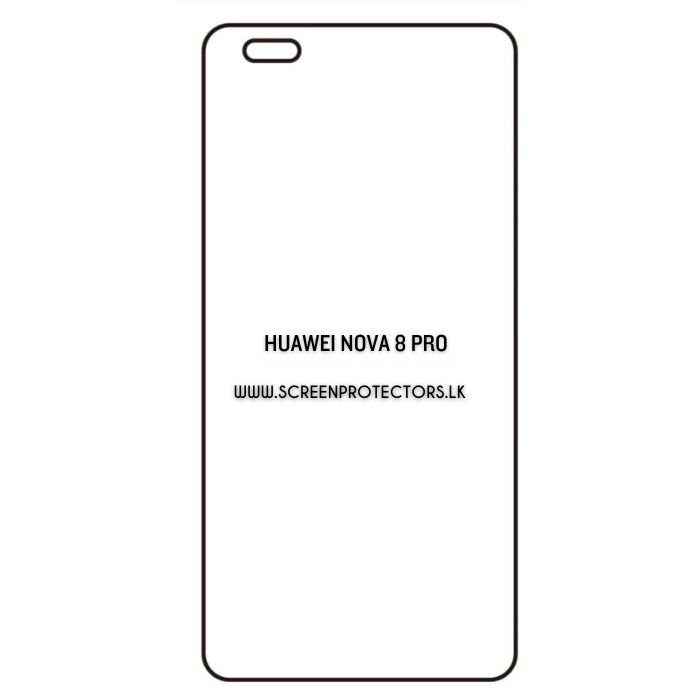 Huawei Nova 8 Pro Hydrogel Protectors | Screen Protector + Back ...