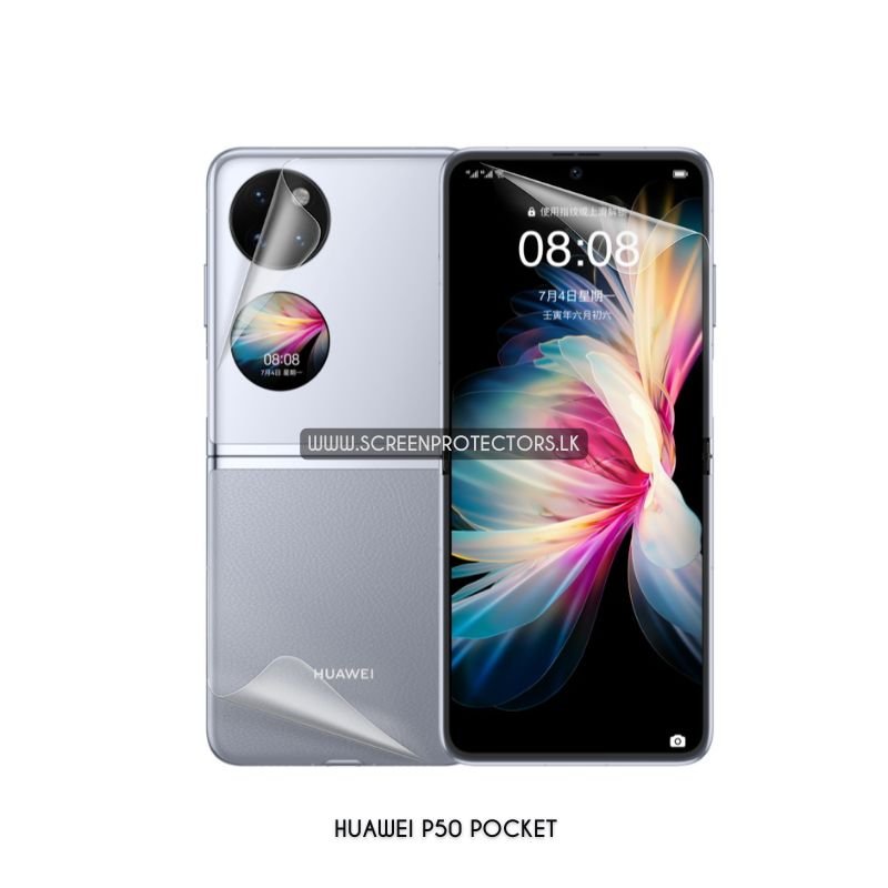 Huawei P50 Pocket Hydrogel Protectors | Screen Protector + Back ...