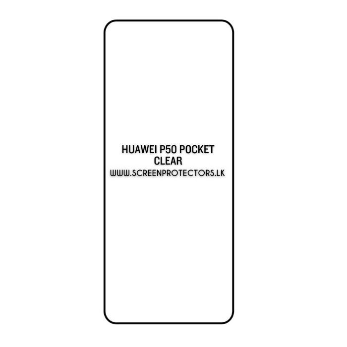 Huawei P50 Pocket Hydrogel Protectors | Screen Protector + Back ...