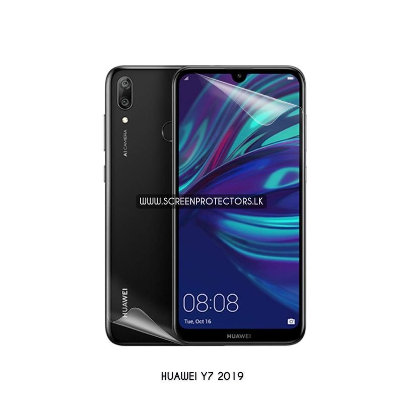 Huawei Y7 2019 Hydrogel Protectors | Screen Protector + Back Protector ...