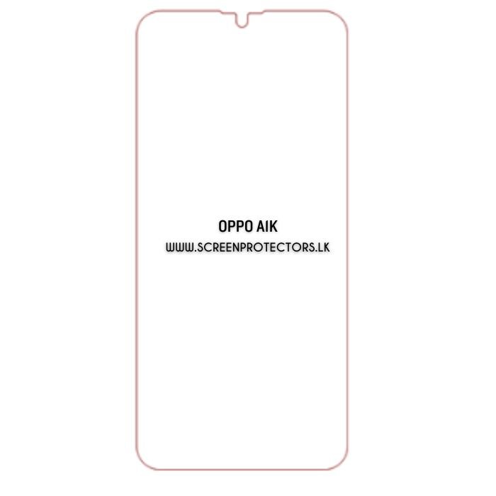 Oppo A1k Hydrogel Protectors Screen Protector Back Protector 7062