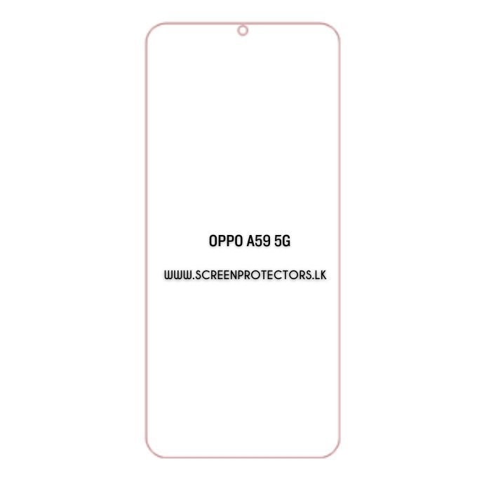 OPPO A59 5G Hydrogel Protectors | Screen Protector + Back Protector ...