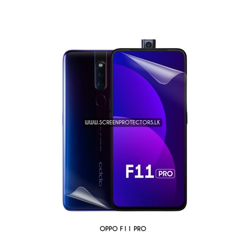 OPPO F11 Pro Hydrogel Protectors | Screen Protector + Back Protector ...