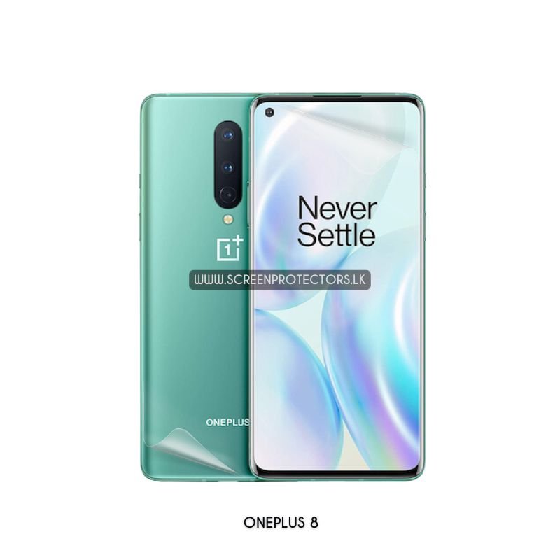 Oneplus 8 Hydrogel Protectors Screen Protector Back Protector 3988