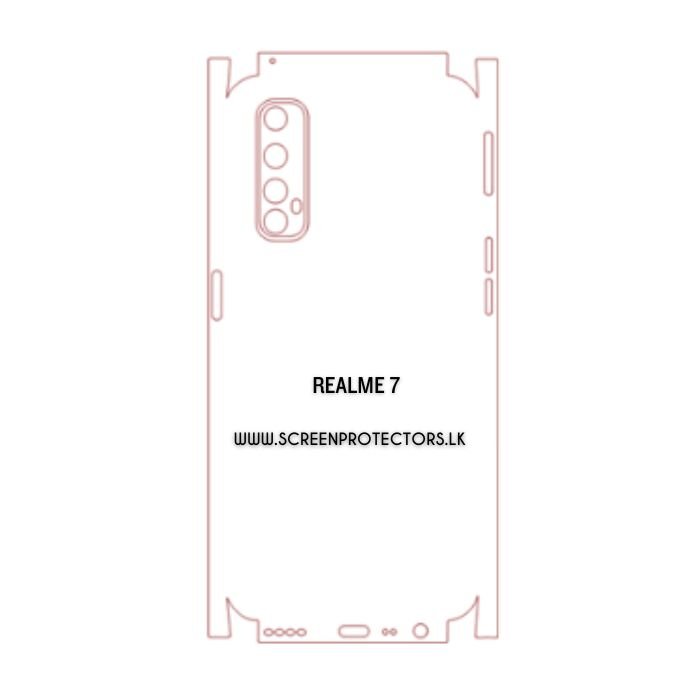 Realme 7 Hydrogel Protectors | Screen Protector + Back Protector ...