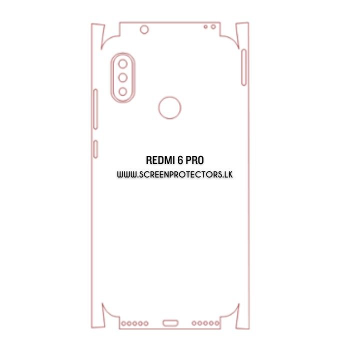 Redmi 6 Pro Hydrogel Protectors | Screen Protector + Back Protector ...