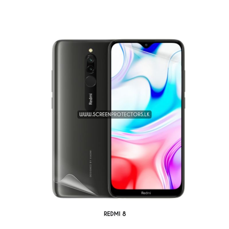 Redmi 8 Hydrogel Protectors | Screen Protector + Back Protector ...