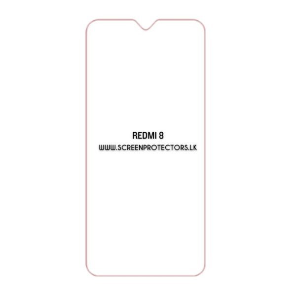 Redmi 8 Hydrogel Protectors | Screen Protector + Back Protector ...