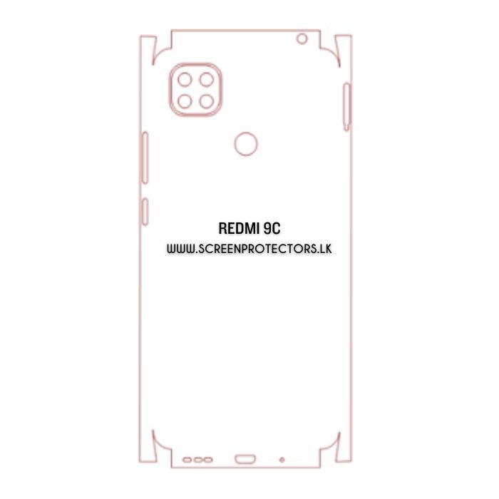 Redmi 9C Hydrogel Protectors | Screen Protector + Back Protector ...