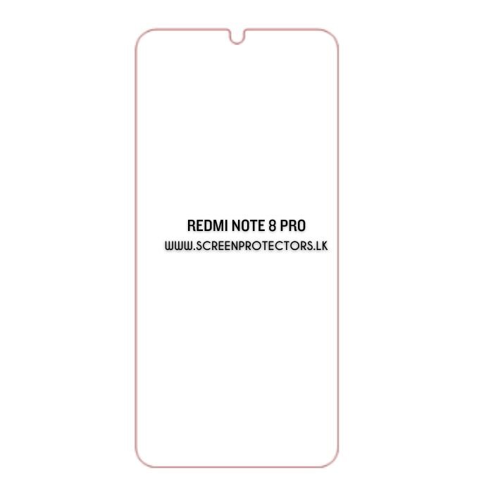 Redmi Note 8 Pro Hydrogel Protectors | Screen Protector + Back ...