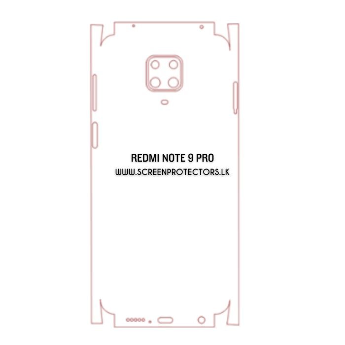 Redmi Note 9 Pro Hydrogel Protectors | Screen Protector + Back ...