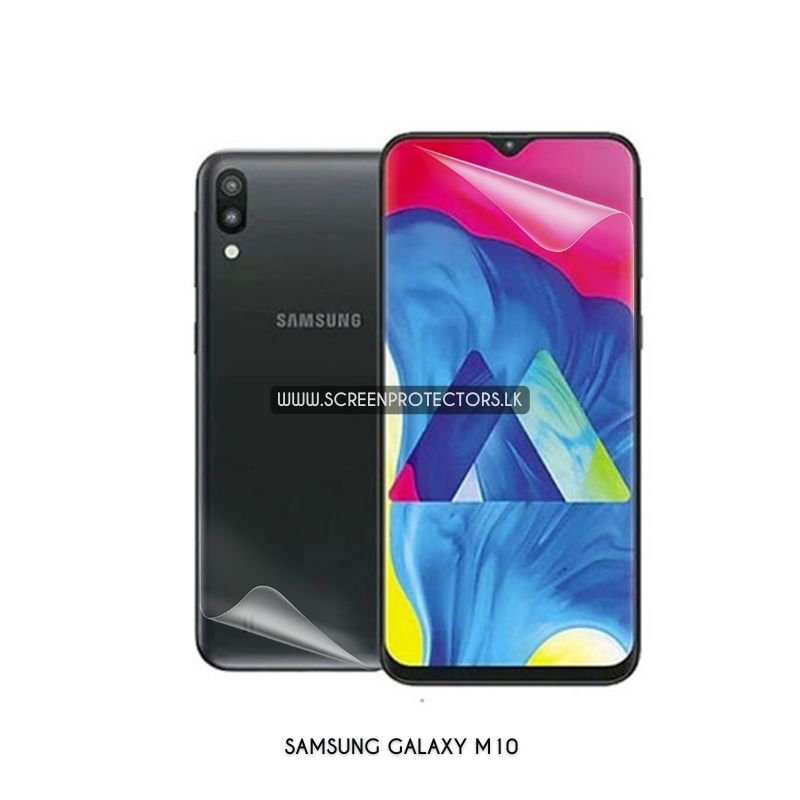 Samsung Galaxy M10 Hydrogel Protectors | Screen Protector + Back ...