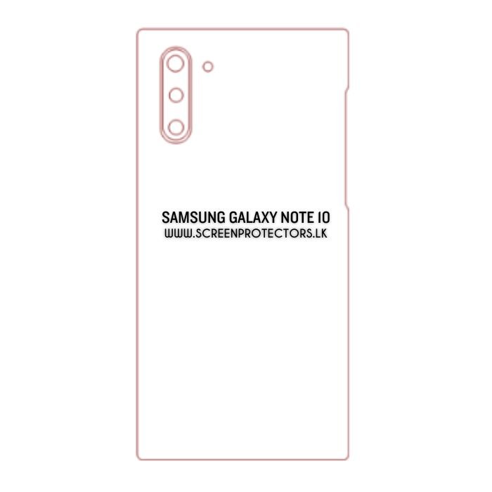 Samsung Galaxy Note 10 Hydrogel Protectors | Screen Protector + Back ...