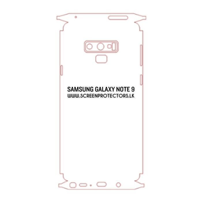 Samsung Galaxy Note 9 Hydrogel Protectors | Screen Protector + Back ...