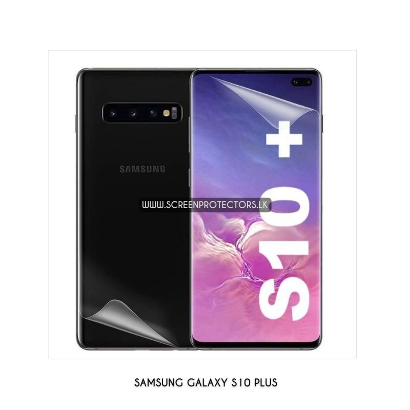 Samsung Galaxy S10 Plus Hydrogel Protectors | Screen Protector + Back ...