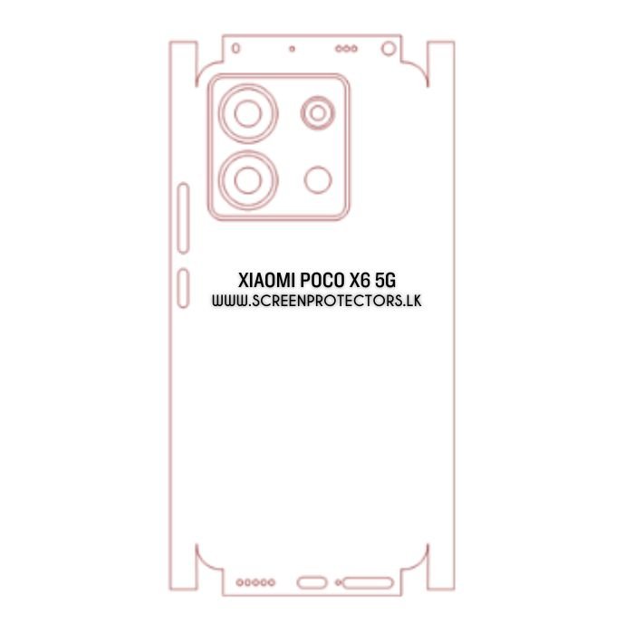 Xiaomi Poco X6 5G Hydrogel Protectors | Screen Protector + Back ...