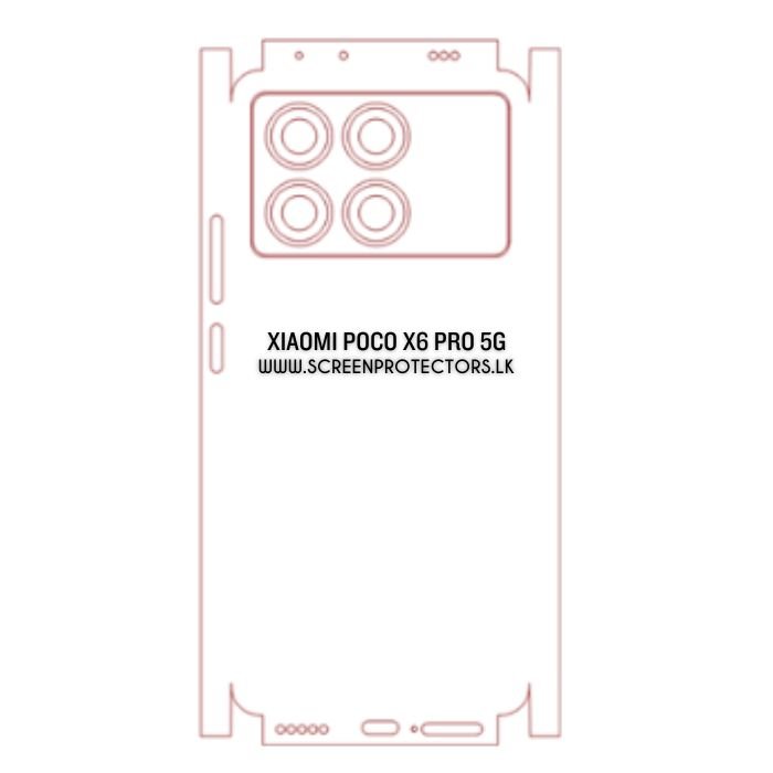 Xiaomi Poco X6 Pro 5G Hydrogel Protectors | Screen Protector + Back ...