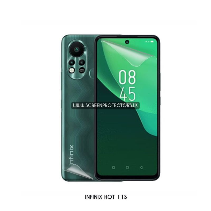 Infinix Hot 11s Hydrogel Protectors | Screen Protector + Back Protector ...