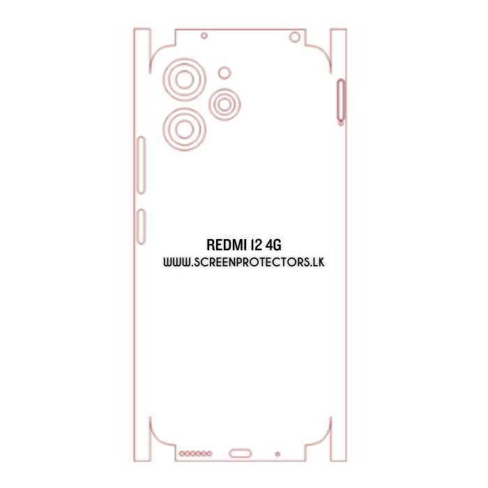 Redmi 12 4G Hydrogel Protectors | Screen Protector + Back Protector ...