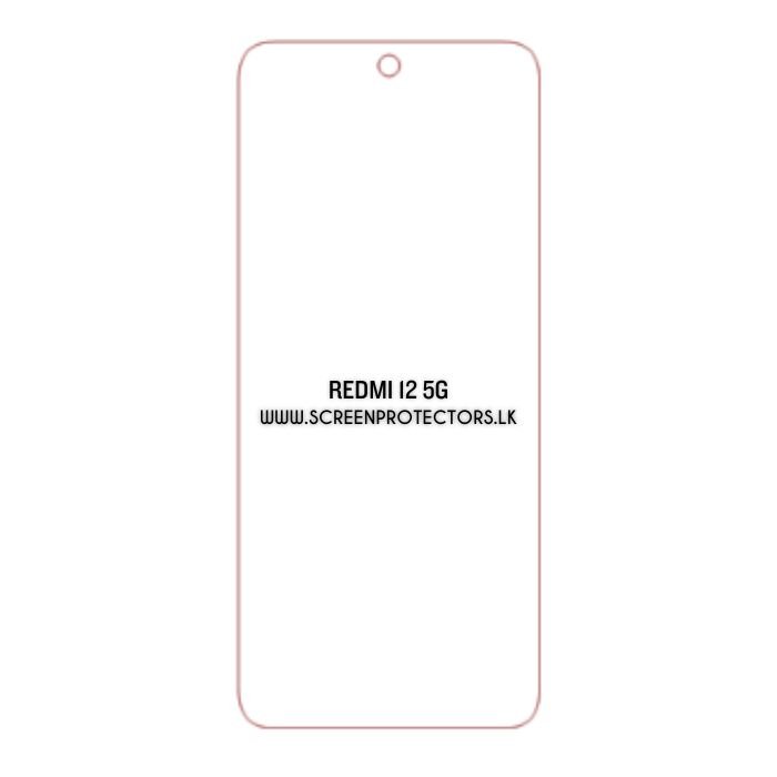 Redmi 12 5G Hydrogel Protectors | Screen Protector + Back Protector ...
