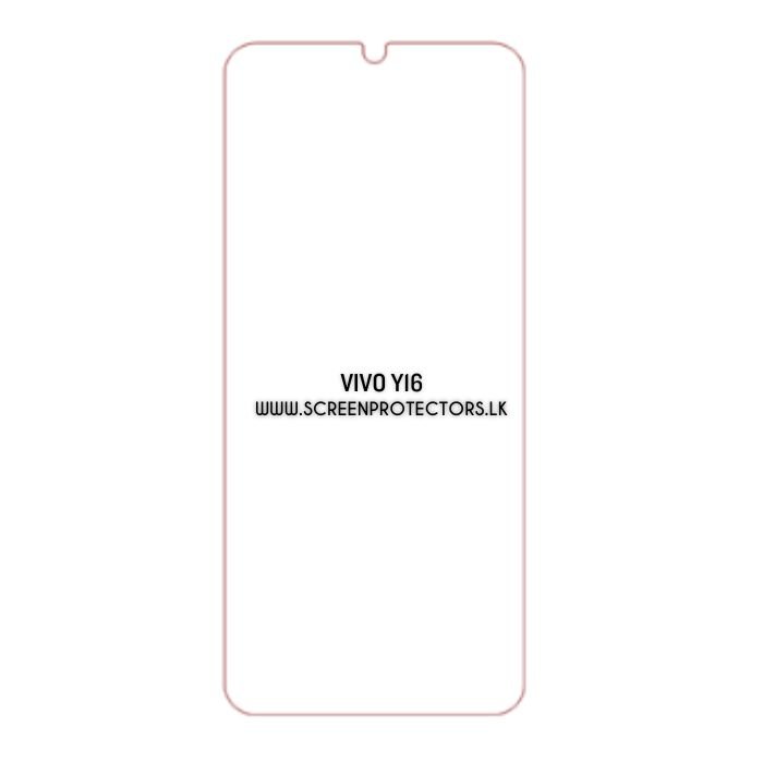 VIVO Y16 Hydrogel Protectors | Screen Protector + Back Protector ...