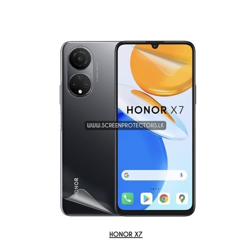Honor X7 Hydrogel Protectors | Screen Protector + Back Protector ...