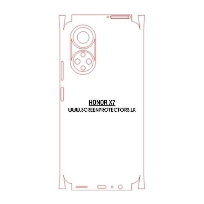 Honor X7 Hydrogel Protectors | Screen Protector + Back Protector ...
