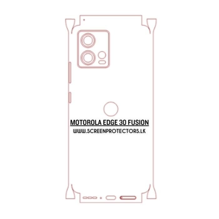 Motorola Edge 30 Fusion Hydrogel Protectors | Screen Protector + Back ...