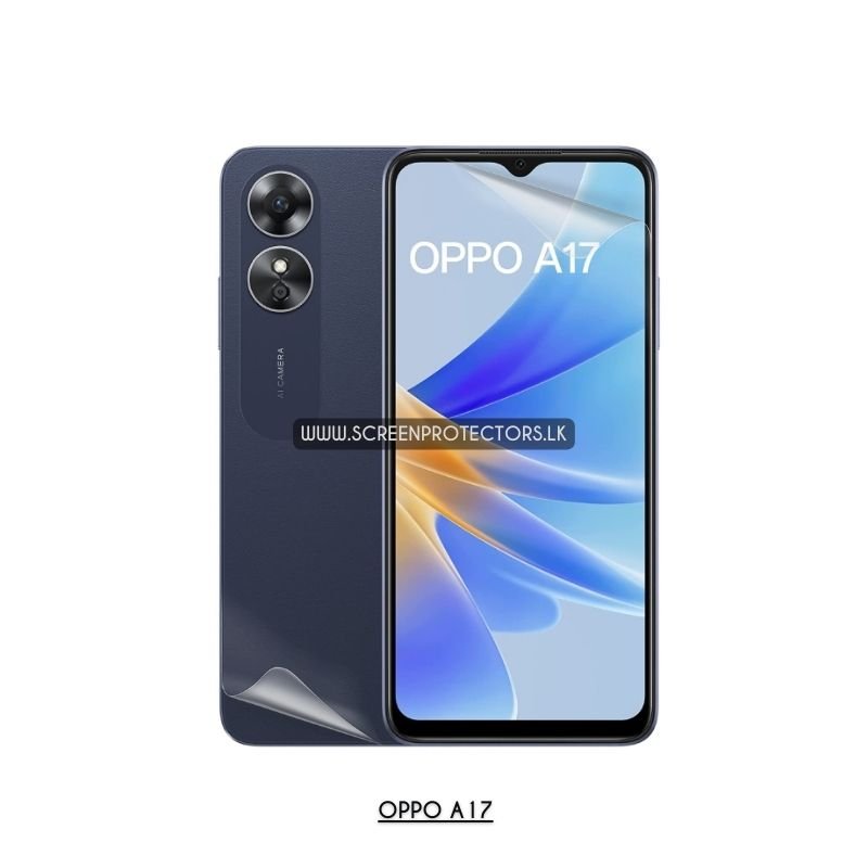 OPPO A17 Hydrogel Protectors | Screen Protector + Back Protector ...