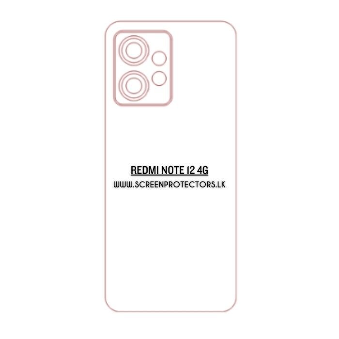 Redmi Note 12 4G Hydrogel Protectors | Screen Protector + Back ...