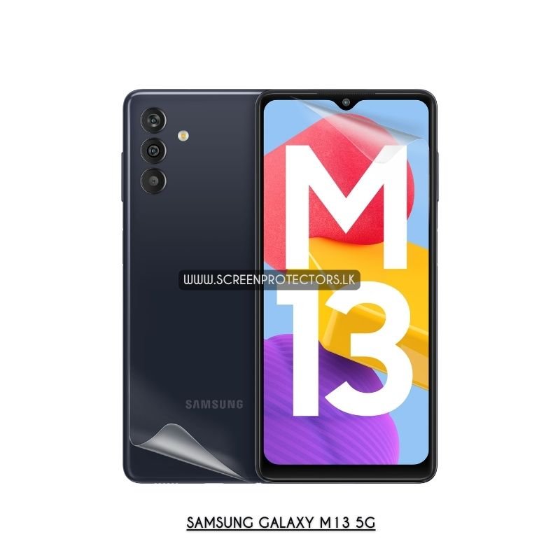 Samsung Galaxy M13 5G Hydrogel Protector | Screen & Back Protection ...