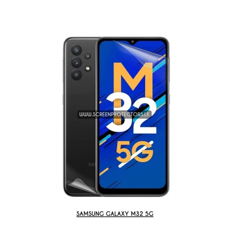 Samsung Galaxy M32 5G Hydrogel Protectors | Screen Protector + Back ...