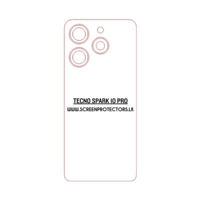 Tecno Spark 10 Pro Hydrogel Protectors | Screen Protector + Back ...