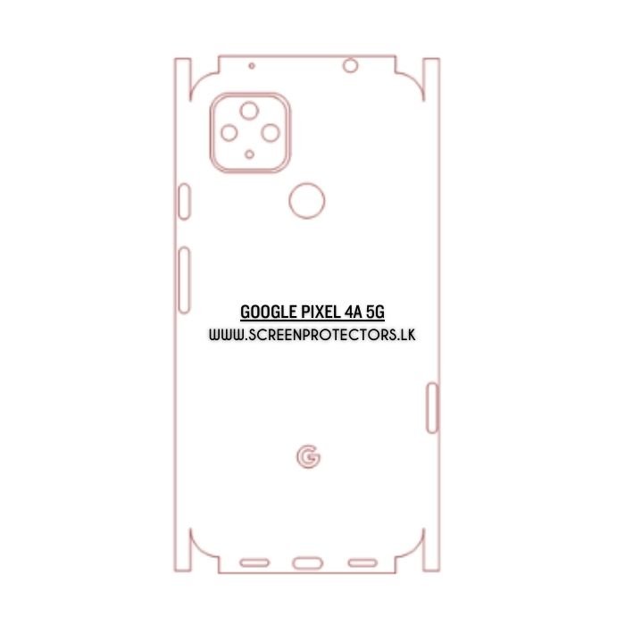 Google Pixel 4A 5G Hydrogel Protectors | Screen Protector + Back ...