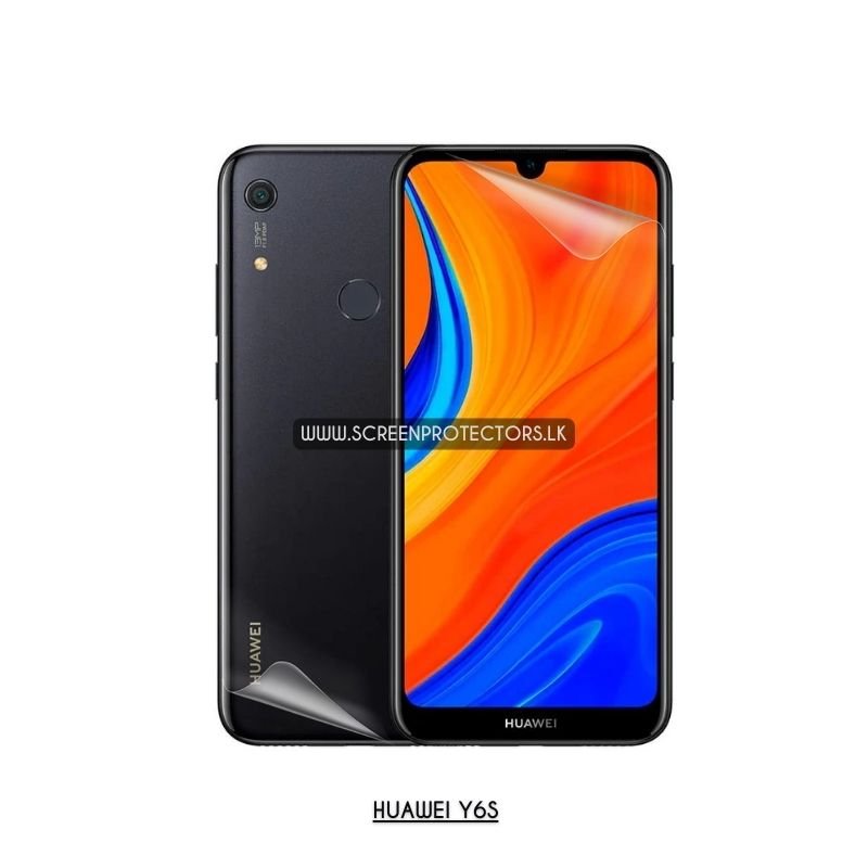 Huawei Y6s Hydrogel Protectors | Screen Protector + Back Protector ...